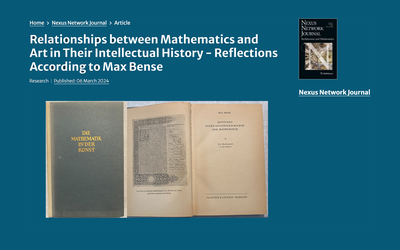 Publication about Mathematics and Art — English